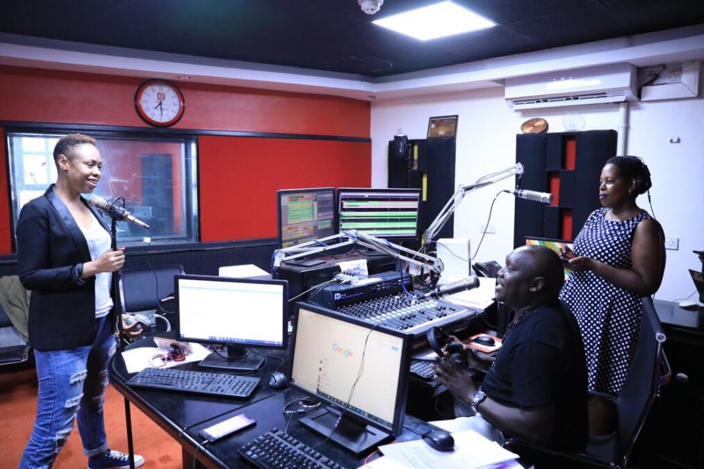 We are gunning for the No.1 English Radio Station; 88.2 Sanyu FM's ...