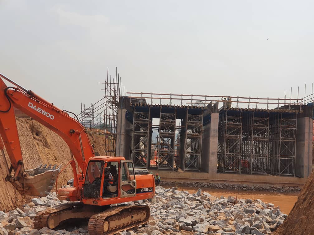 EXCLUSIVE PICTURES: Lot 1 of the Kampala Flyover Project Takes Shape ...