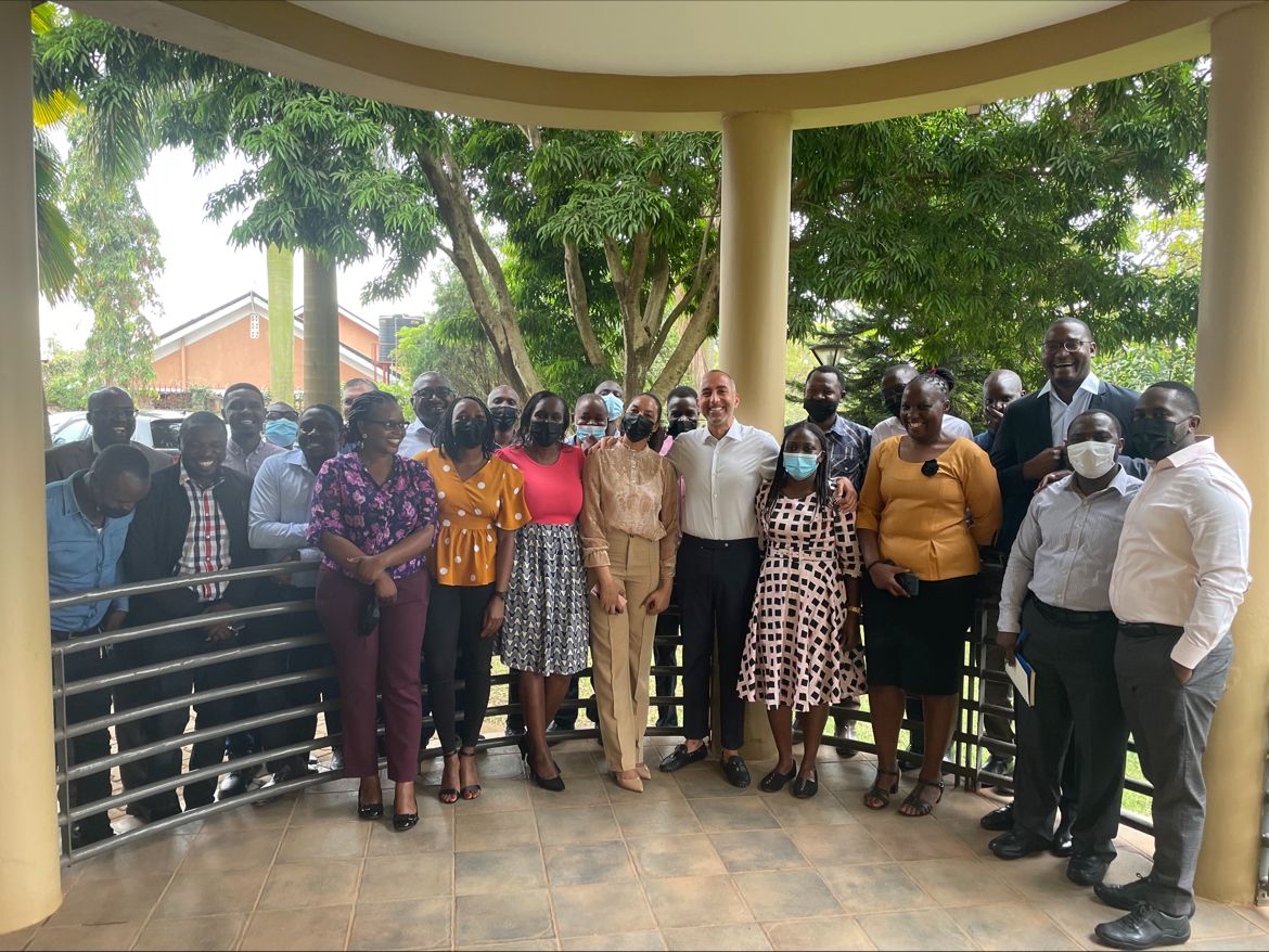 Hassanein-Hiridjee-meeting-Ubuntu-Team-in-2022 – CEO East Africa