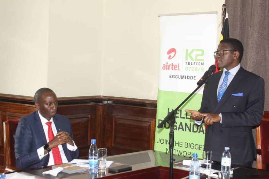 Buganda Katikkiro Inaugurates New K2 Telecom Board William Sekabembe