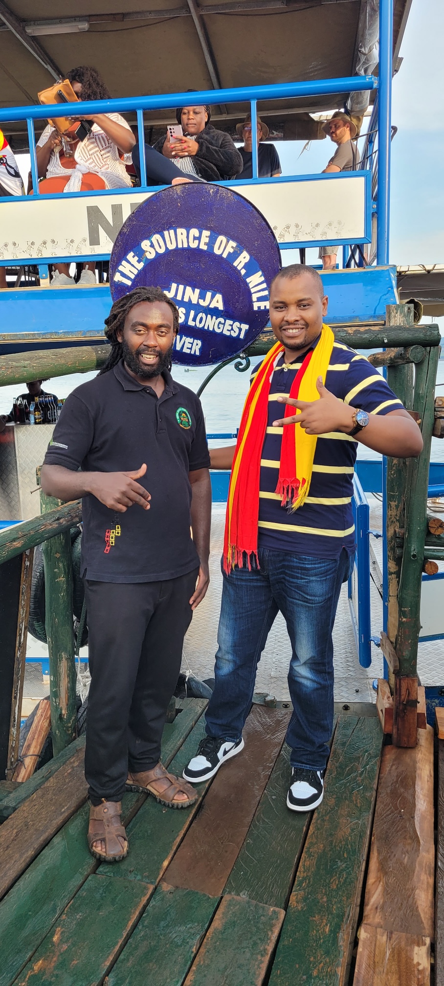 Isaiah Jobs with renowned Jinja based tour opearors Amanya Kevin aka ...