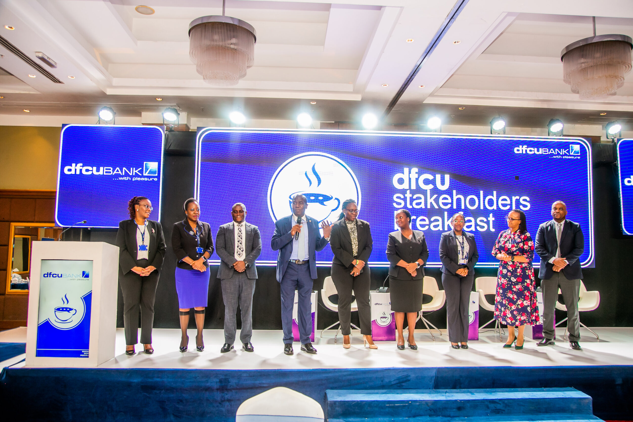 The dfcu top management Team tasked with leading its Fired- Up Strategy ...