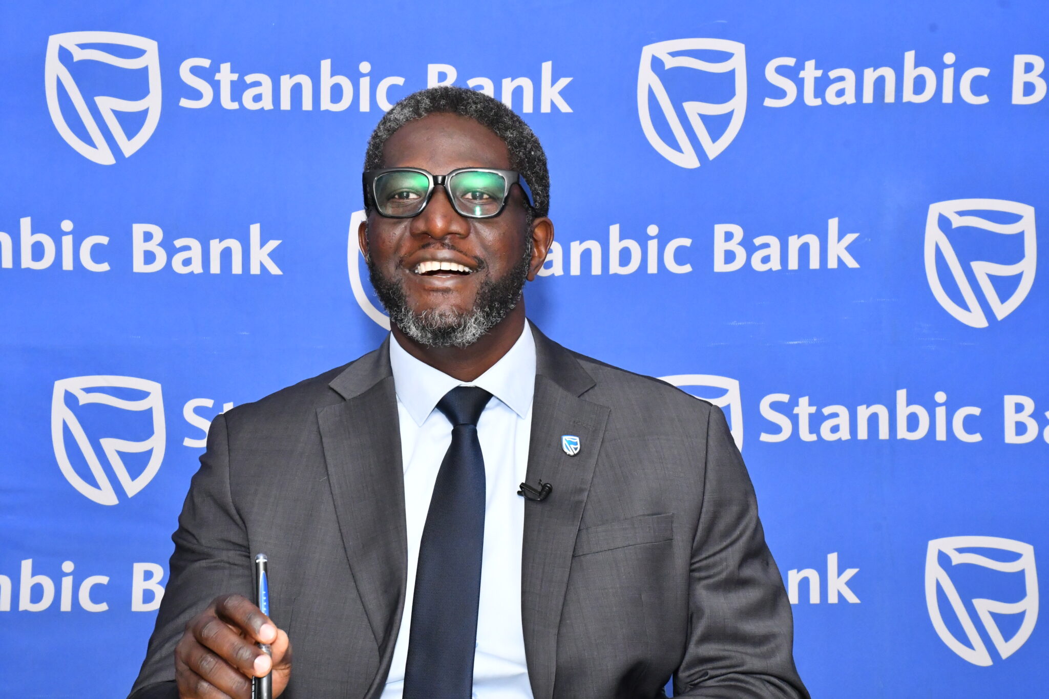 Sam Mwogeza, the Stanbic Bank Executive Director making remarks – CEO ...