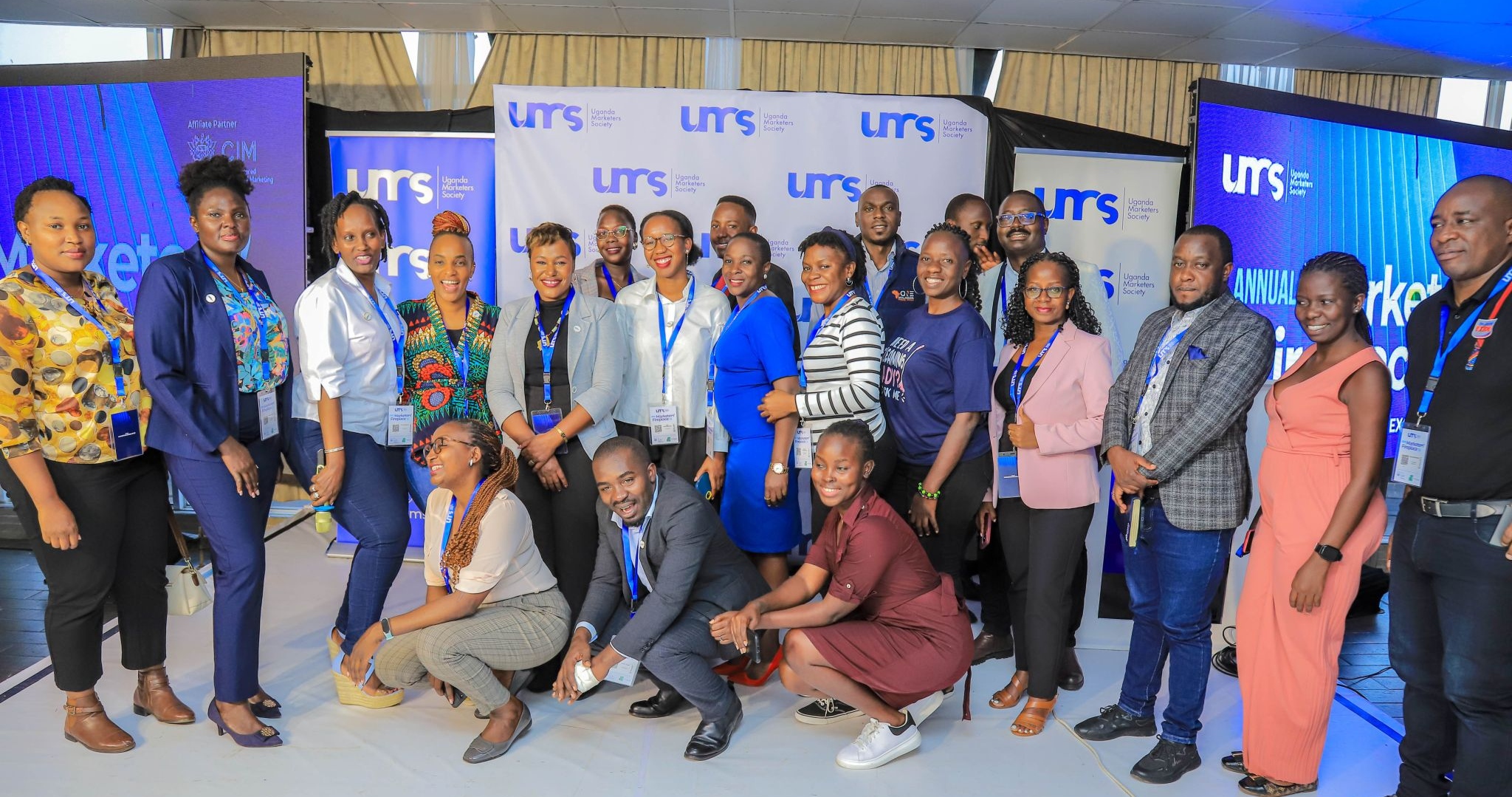 Uganda Marketers Society members at the The Marketers’ Fireplace at ...