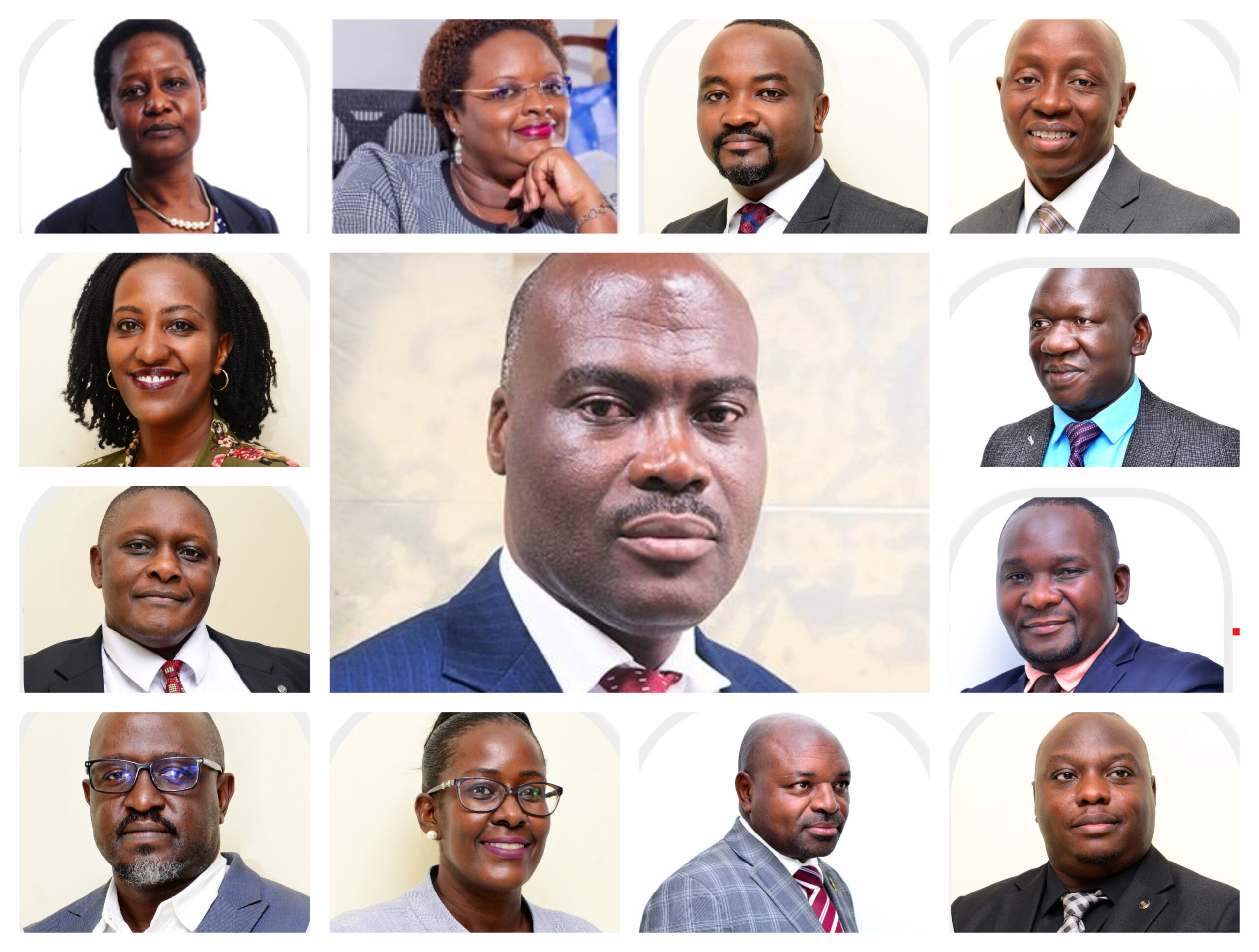 A photo collage of top UEDCL Management 2 – CEO East Africa