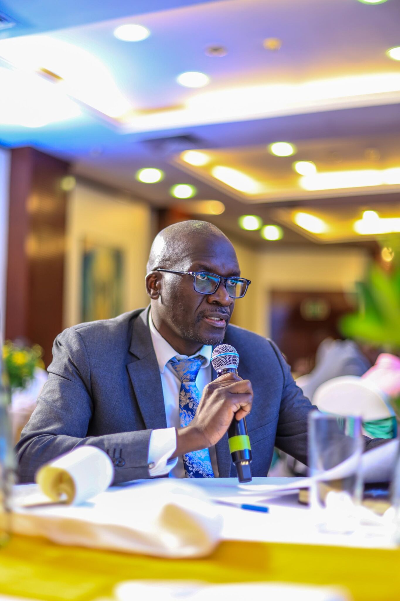 Dr. Gerald Kyalo, Commissioner for Coffee Development at the Ministry of Agriculture, Animal ...