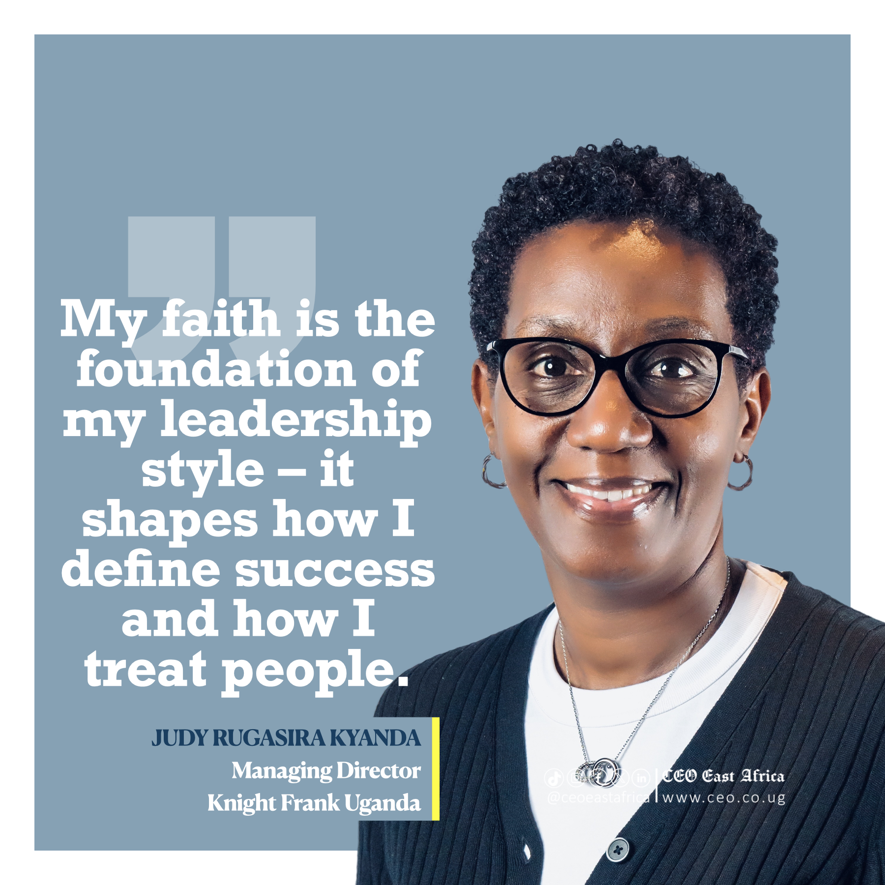 Leading with Purpose: Judy Rugasira on Faith, Integrity, and ...