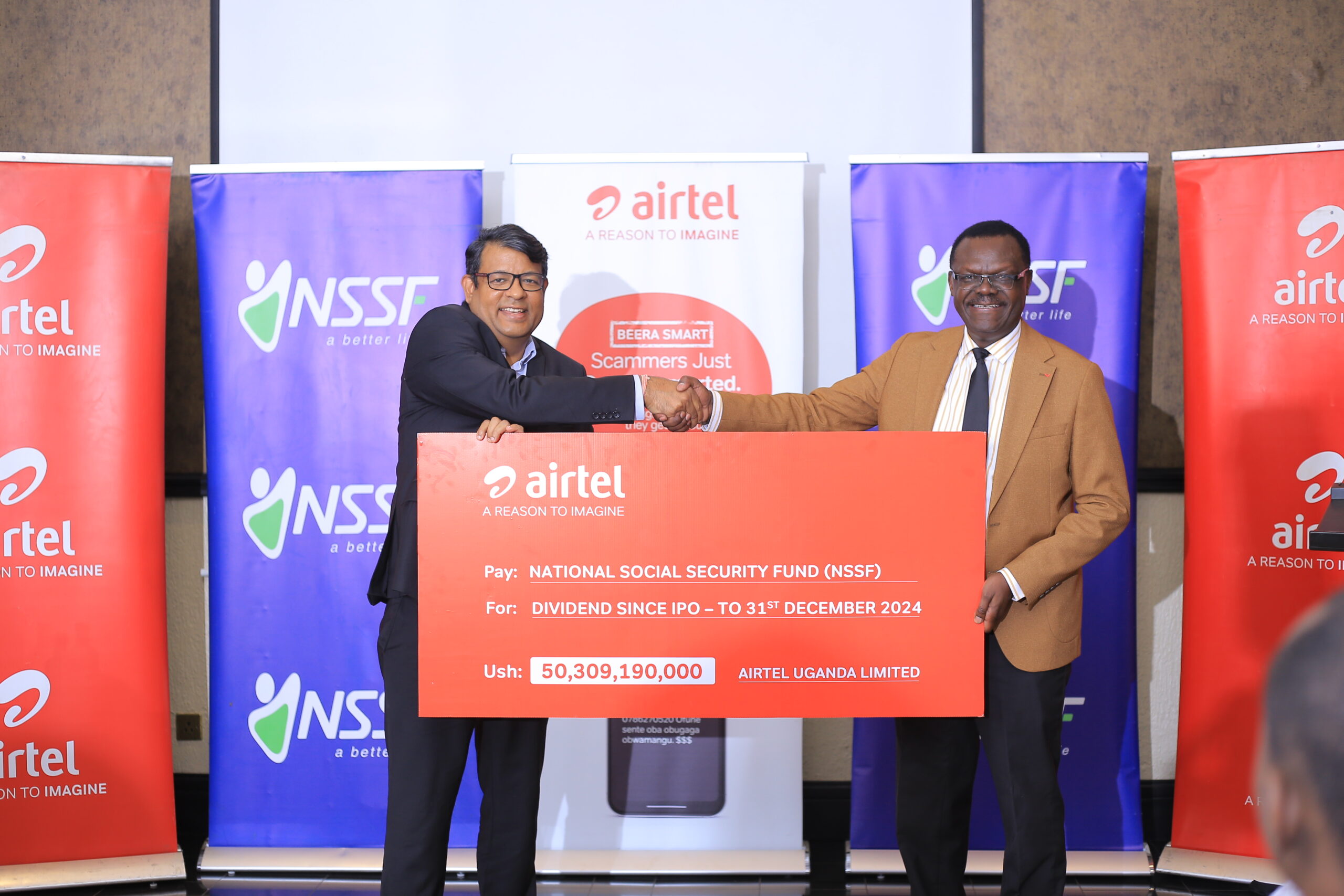 Airtel Uganda, a leading provider of telecommunications and mobile money services, today ...